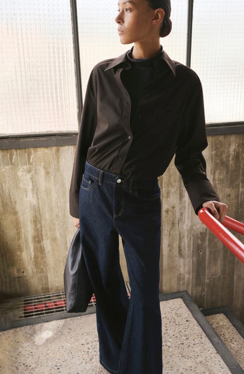 MANGO Wide Leg Jeans